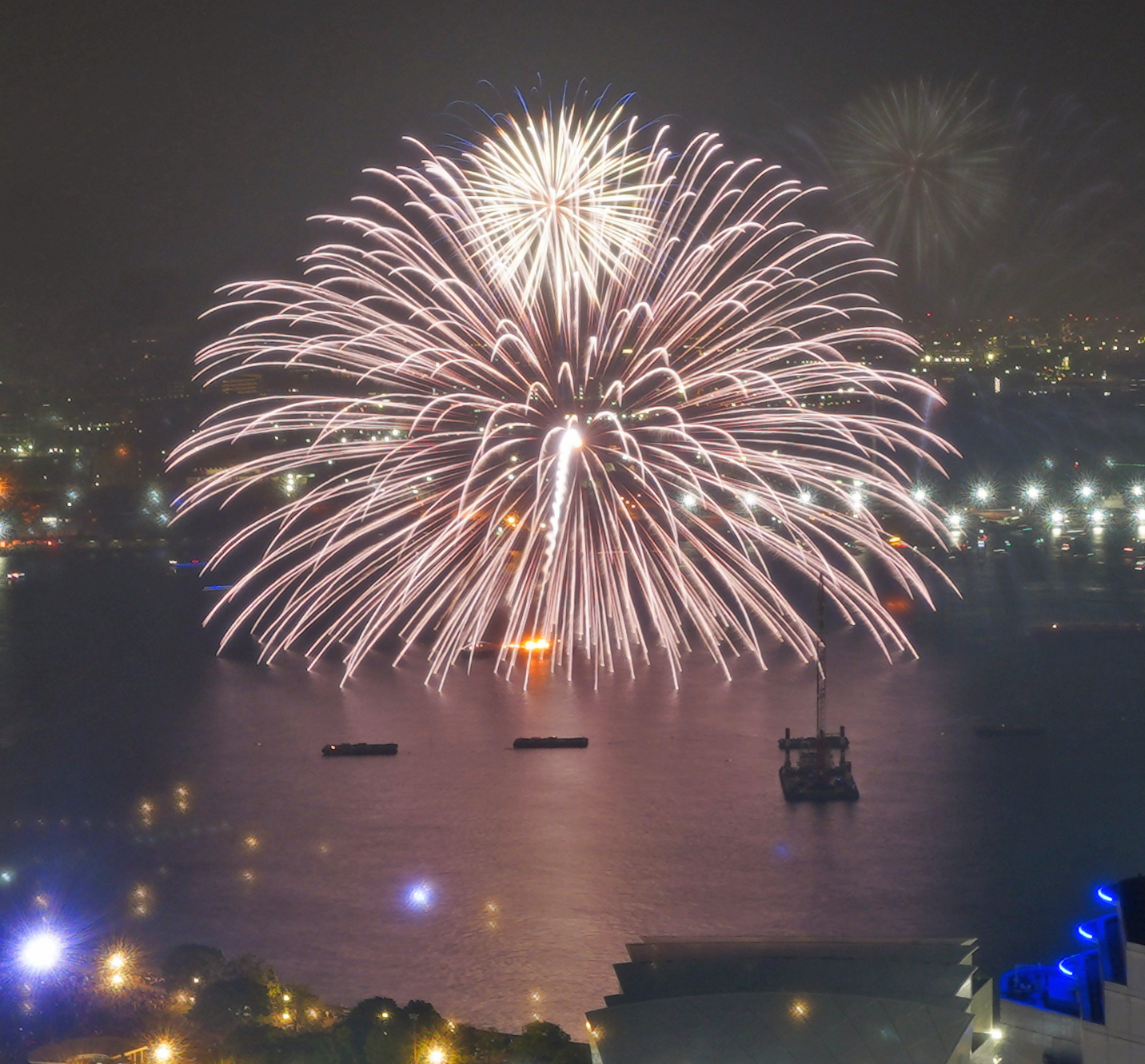みなと花火、途中まで: Hako' kb